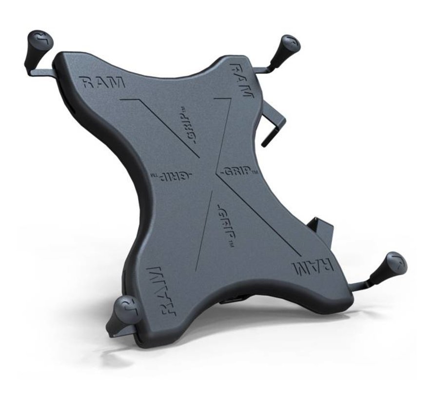 X-Grip 12 inch iPad Pro Tablet Houder zuignap montage - Emounting.nl