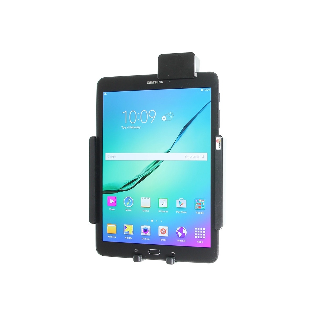 Tablet houder 160-185/ 240-270mm met veerweerstand 541855 - Emounting.nl