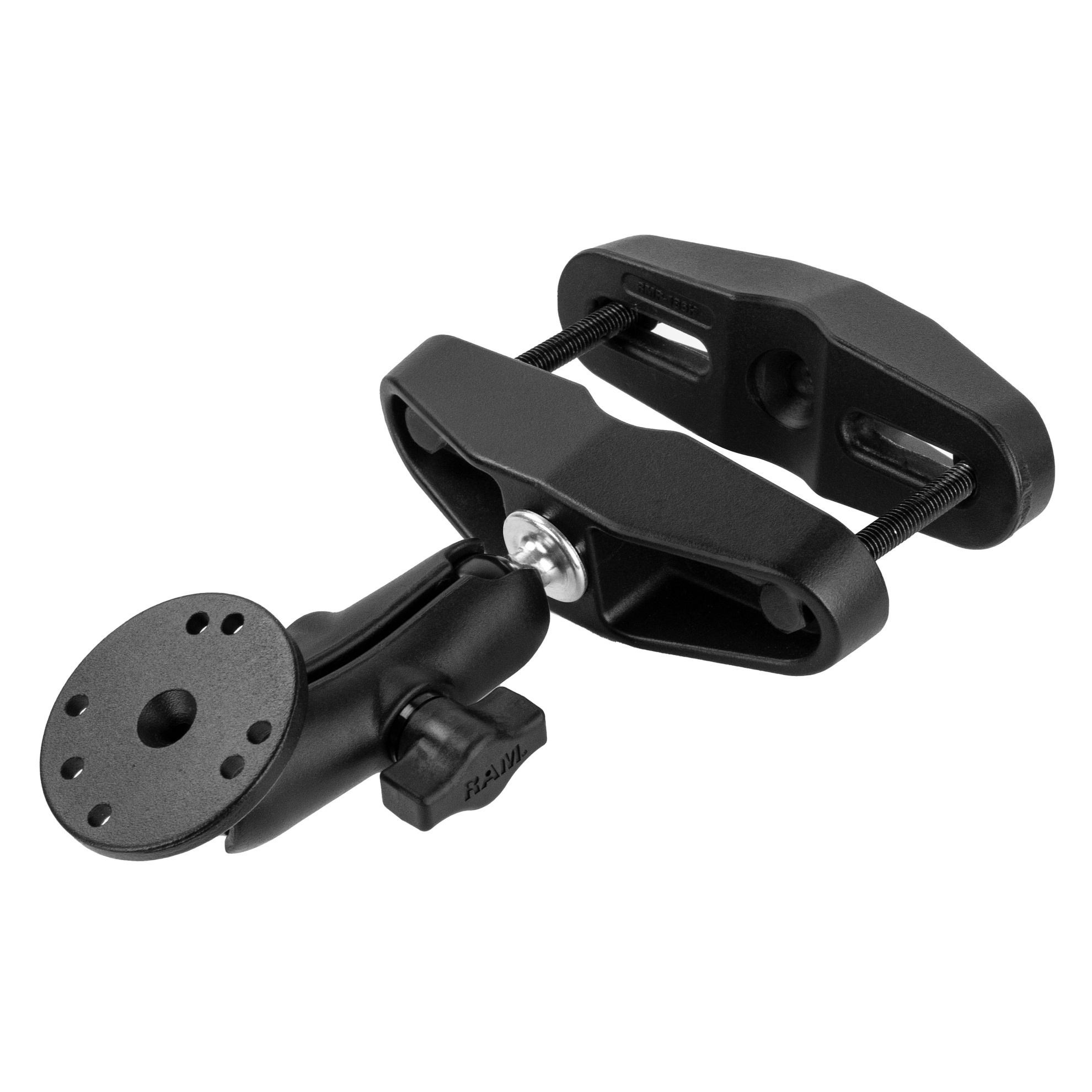 Universal Post Clamp Mount with Round Plate - B Size Medium Arm ...