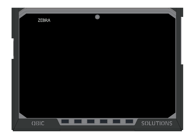 QBIC Passive vehicle/forklift dock for Zebra ET6x, without key-lock ...