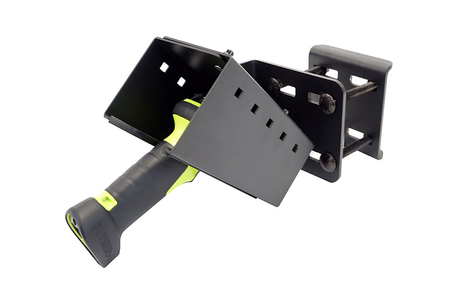 Scanner Pocket Mount met kleine achterplaat - Emounting.nl