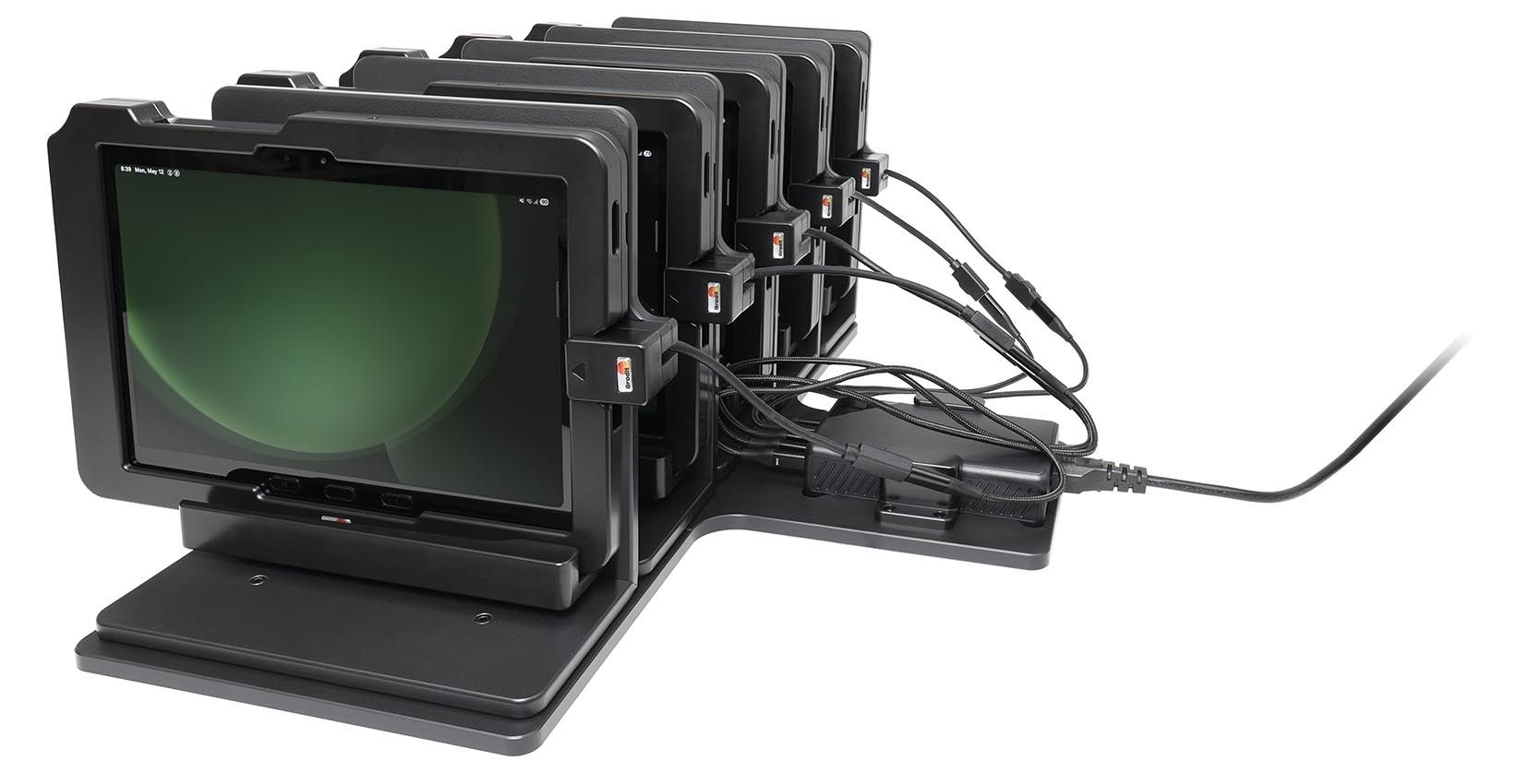 5-way desktop charging dock for ModTek Case - Emounting.nl