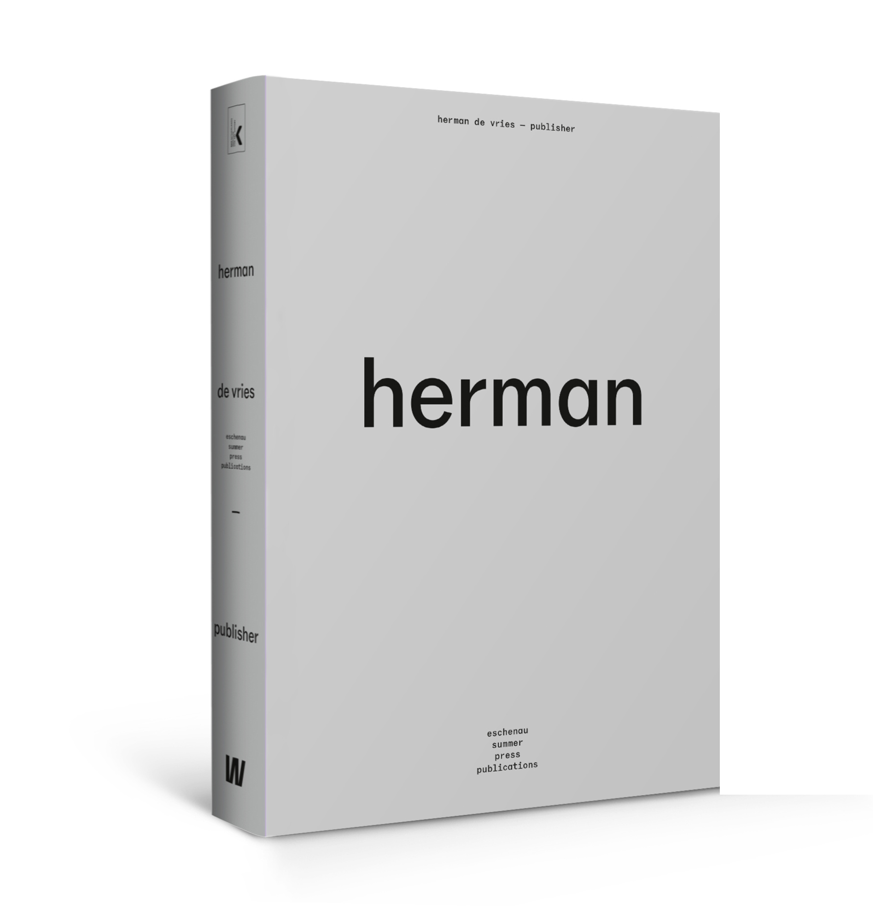 herman de vries - publisher - Waanders Publishers