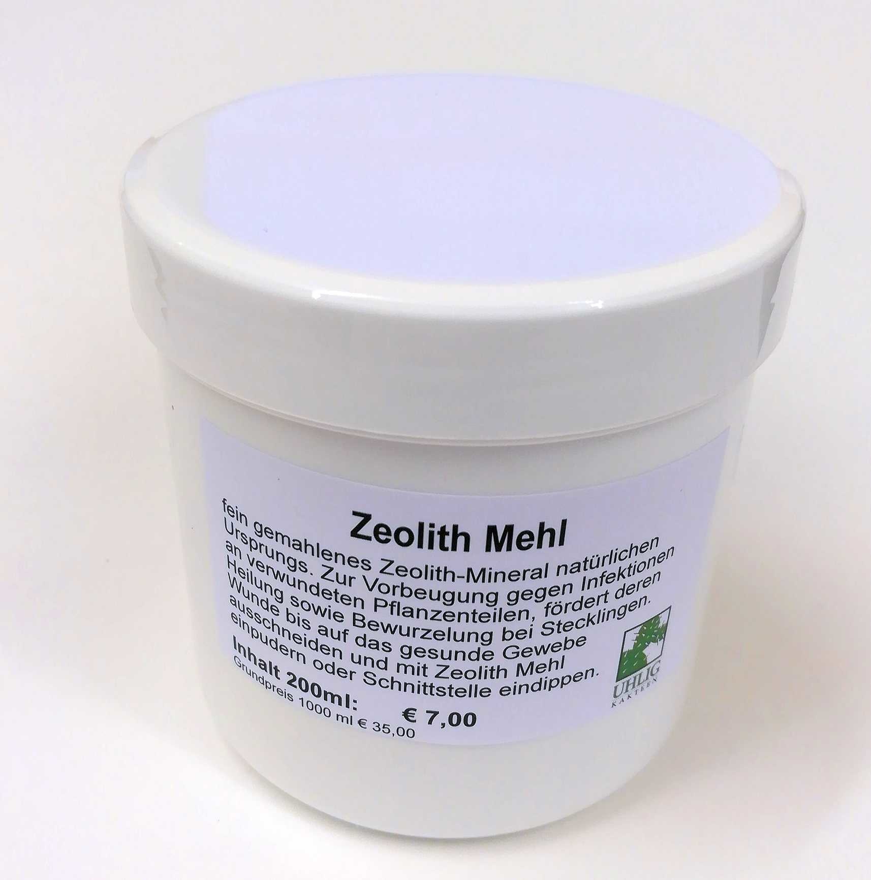 Zeolith Mehl - Uhlig Kakteen - Über 5000 verschiedene Arten