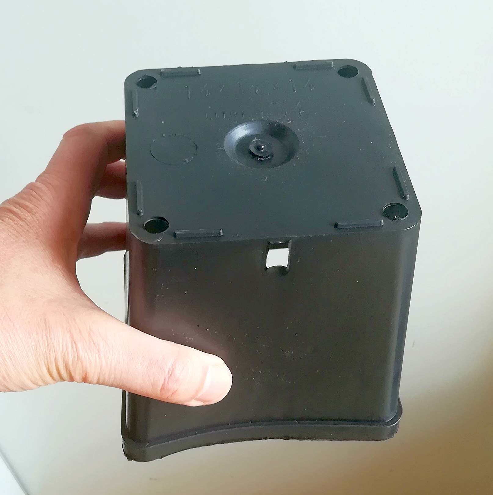 Square container pots 14 x 14 x 14 cm - Uhlig Kakteen - more than 5,000 ...