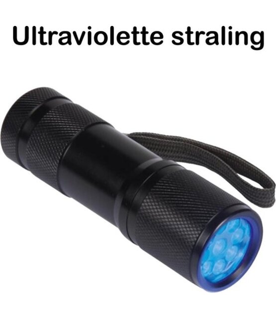 UV Zaklamp Ultraviolet Urine Detector Compacte Zaklamp UV Lamp LED ...