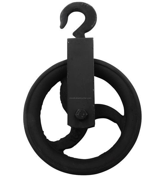 Zwarte hijshaak 180mm kopen - Staalkabelstunter