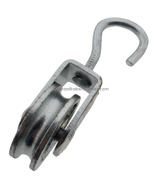 Pulley With Spire Hook For Sale - Wire rope stunter