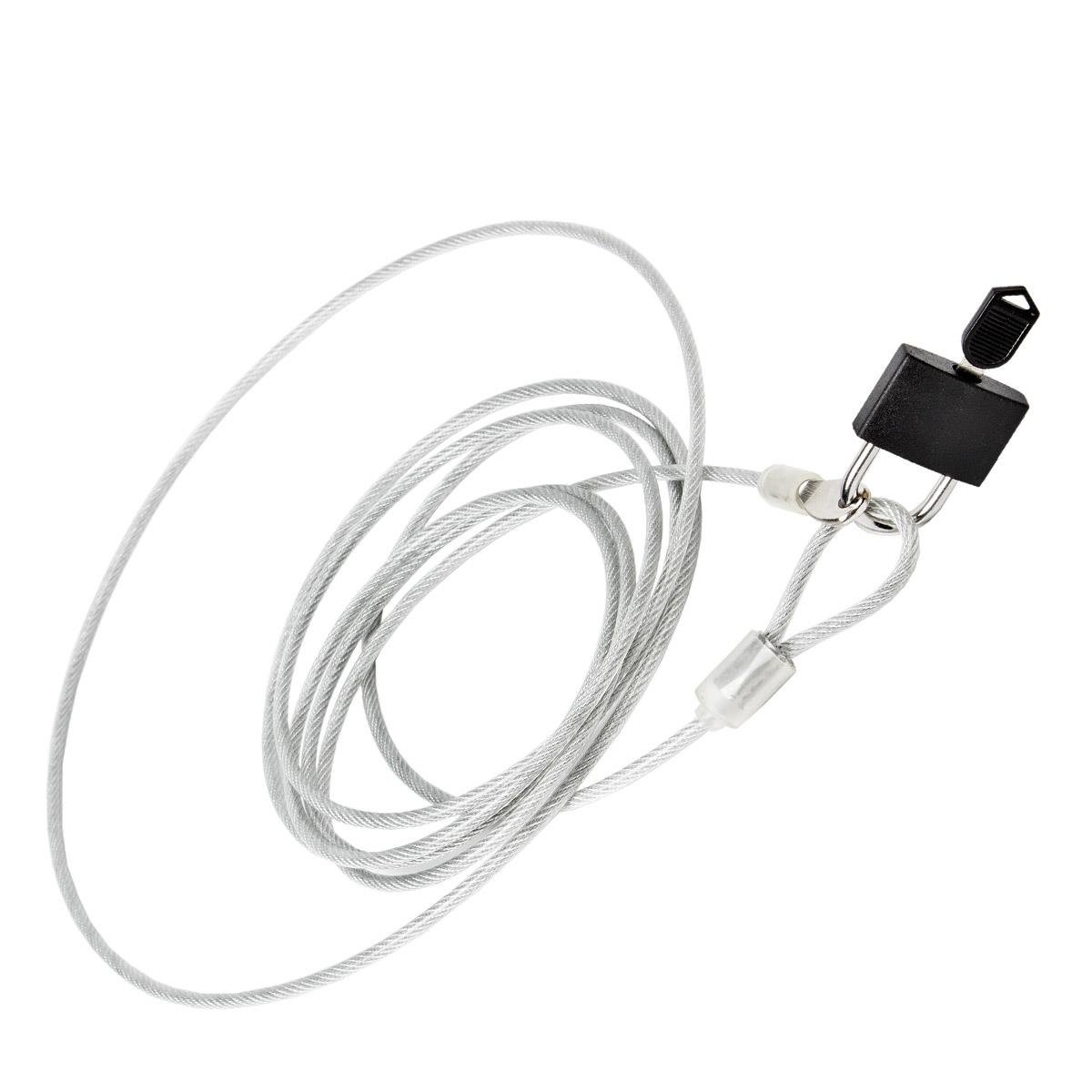 Security Cable 5 Meter With Padlock X 4Mm For Sale - Wire rope stunter