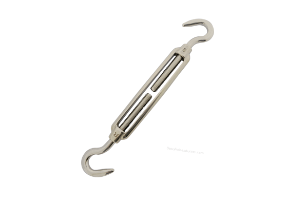 Draadspanner rvs M8 kopen - Staalkabelstunter