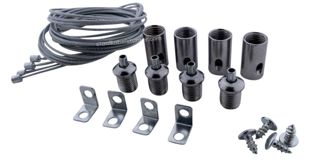 Led Panel Hangingsystem 21 For Sale - Wire rope stunter