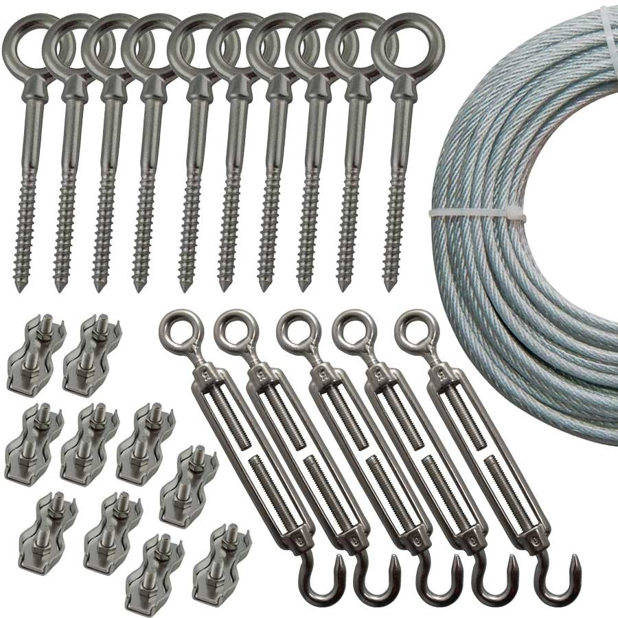 Stainless Rambo Washingline Package For Sale - Wire rope stunter