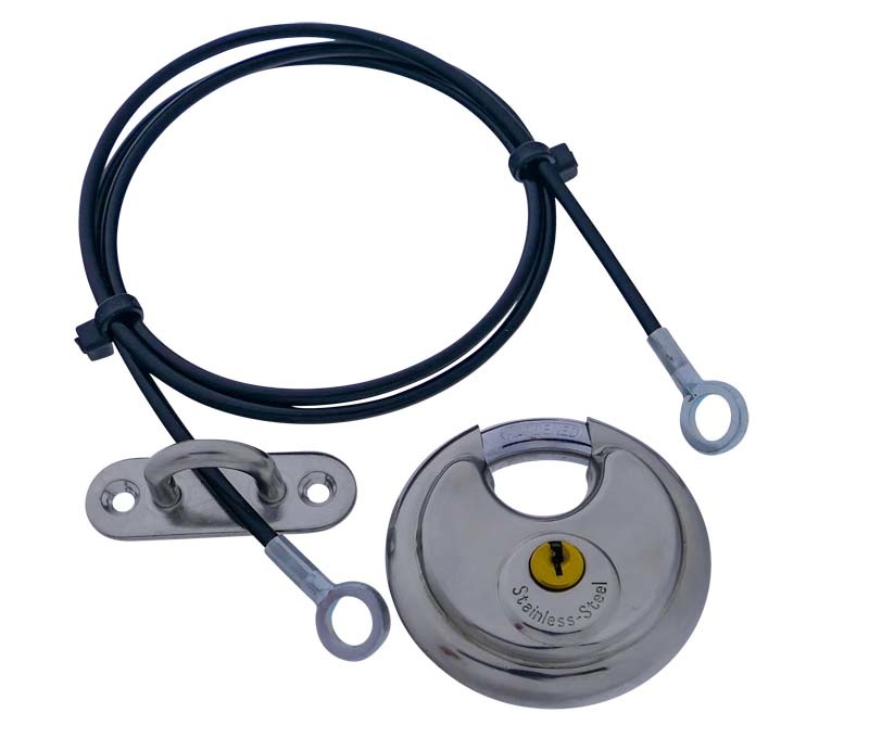 Stanford Cable lock set - Wire rope stunter
