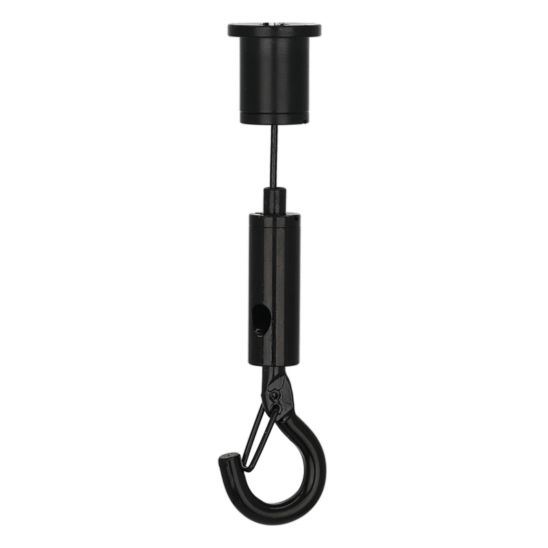Suspension system black steel cable 25 - Wire rope stunter