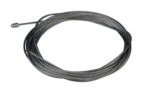 Steel cable with end cap 1.5mm thick and 1.5m long For Sale - Wire rope ...