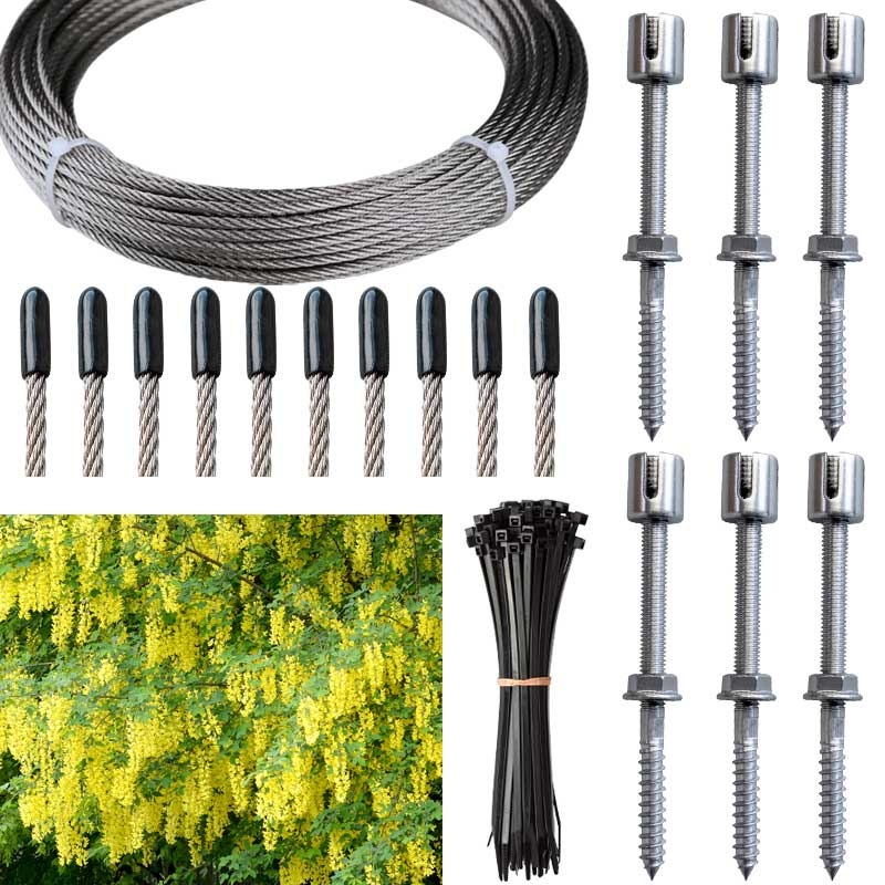 Golden Rain guidance kit climbing aid screw Stainless Steel Trellis ...