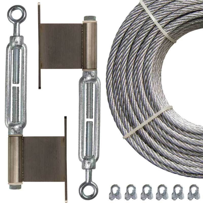 Climbing Aid Bracket Package - Wire rope stunter