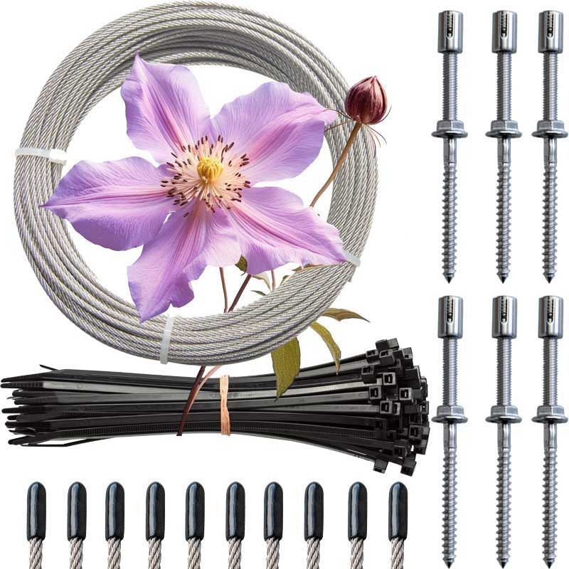 Clematis guide package climbing aid screw - Wire rope stunter