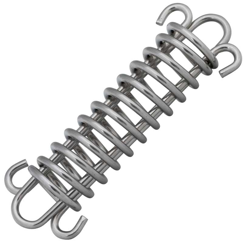 Stainless steel spring 10 cm for tensioning steel cable and iron wire ...