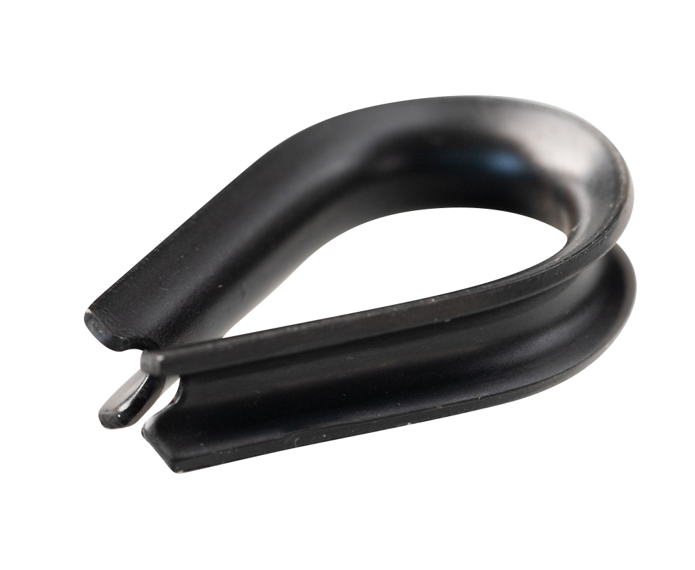 Thimble Stainless 3Mm Black For Sale - Wire rope stunter