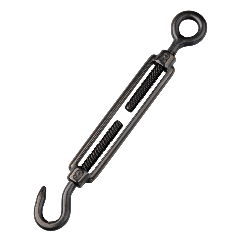 Schwarze Edelstahl Seilspann M6 Schwarz kaufen - Staalkabelstunter