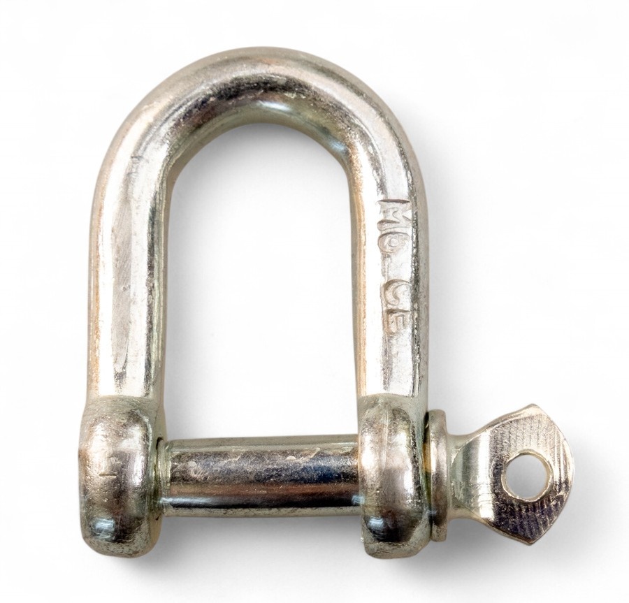 D-Shackle 6mm For Sale - Wire rope stunter