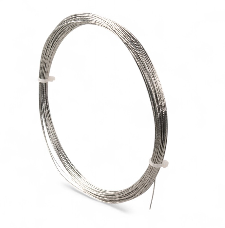 Wire rope 1,2mm 5 meters galvanized and welded for Sale - Wire rope stunter