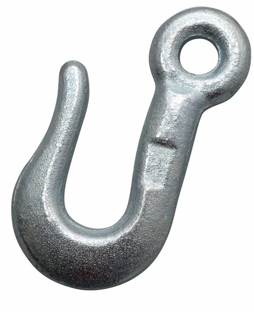 Hijshaak met vast oog 80mm kopen - Staalkabelstunter