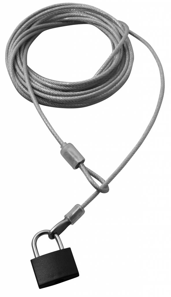 Security Cable 5 Meter With Padlock X 4Mm For Sale - Wire rope stunter