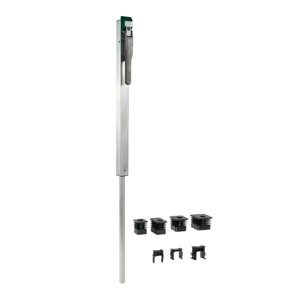 Inwendige grondgrendel SUBY | Zilver, RAL kleur 6009 of 9005 - Hekwerk ...