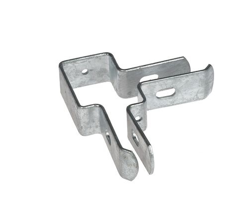 Langlip hoekbeugel voor koker 60 x 40 mm - Hekwerk Direct