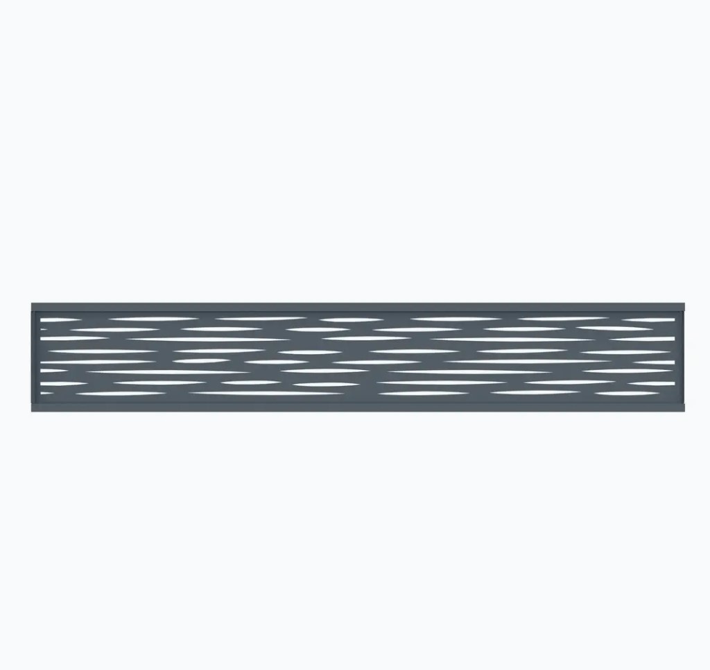 Aluminium decopaneel horizontaal - Hekwerk Direct