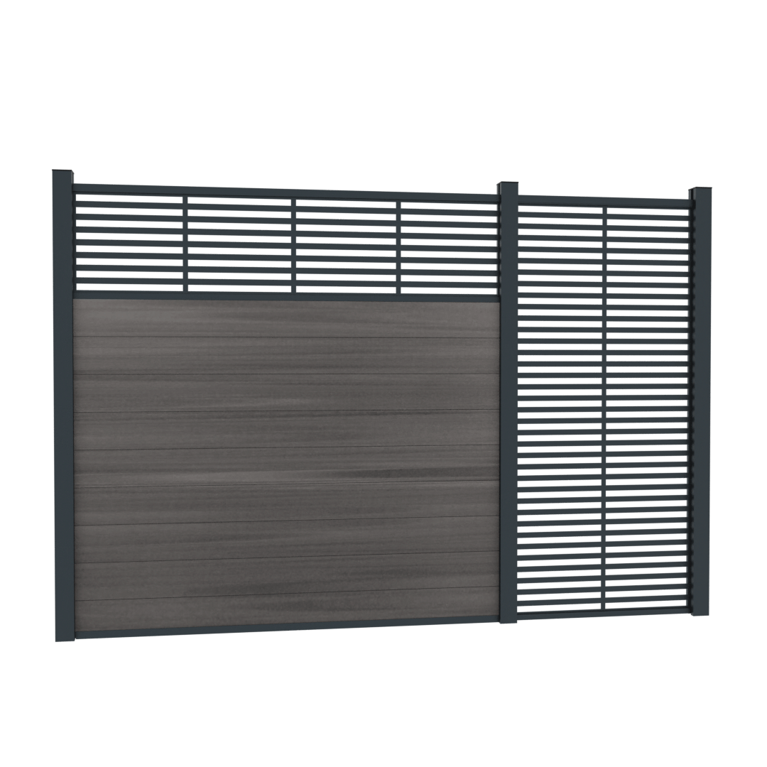 Aluminium decopaneel horizontaal - Hekwerk Direct