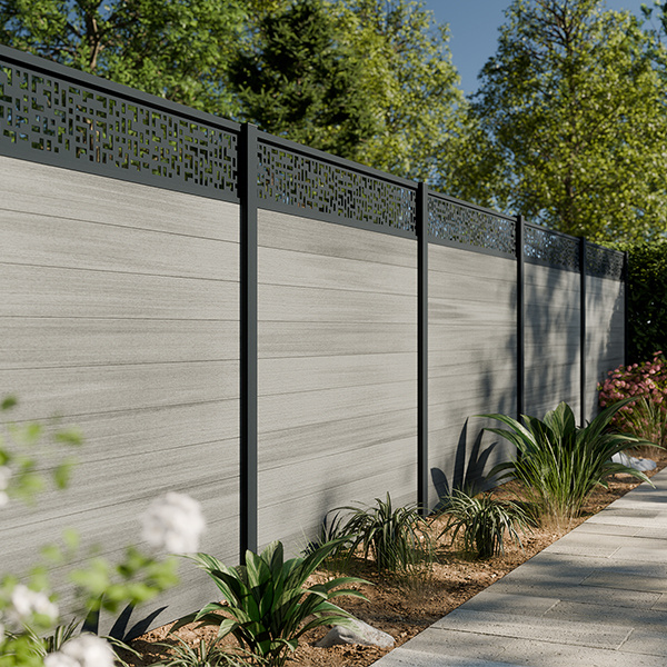Aluminium decopaneel horizontaal - Hekwerk Direct