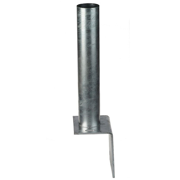 Voetplaat adapter keerwand ø 60 mm - Voetplaatadapter L uitvoering ...