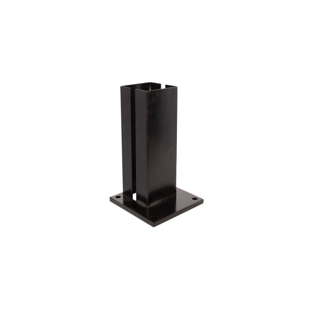 Voetplaat adapter t.b.v. koker 100 x 100 mm - decentraal gelast ...