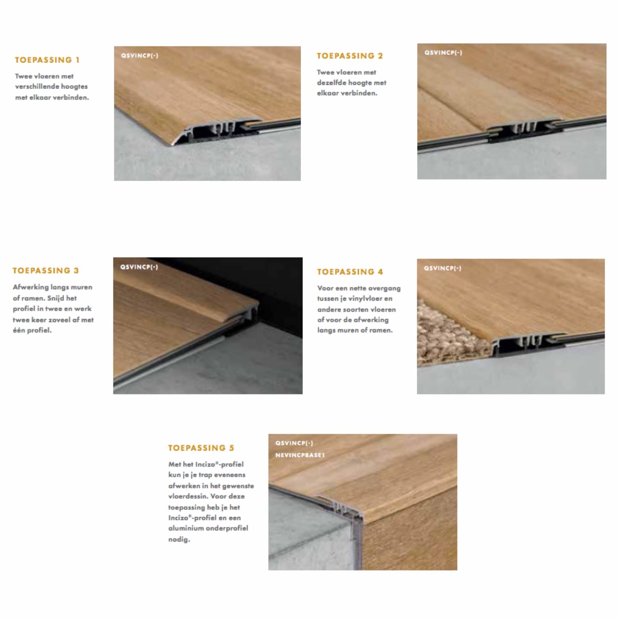 QSVINCP(-) Incizo PVC profiel kopen? Kom langs in Amsterdam. - Tasba ...