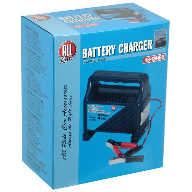Acculader 12V, 4 Amp | Batterijlader 12v - IkShop
