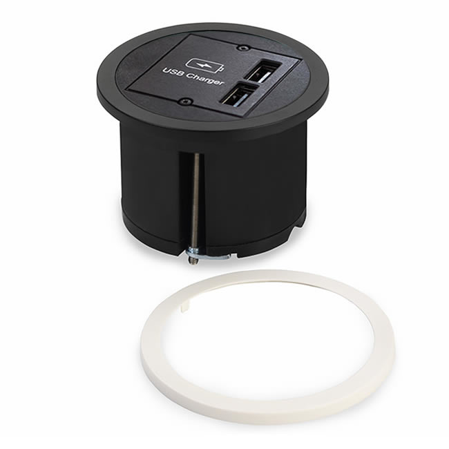 USB Stopcontact Inbouw Bachmann Pix | Keuken & Bureau | Ikshop - IkShop