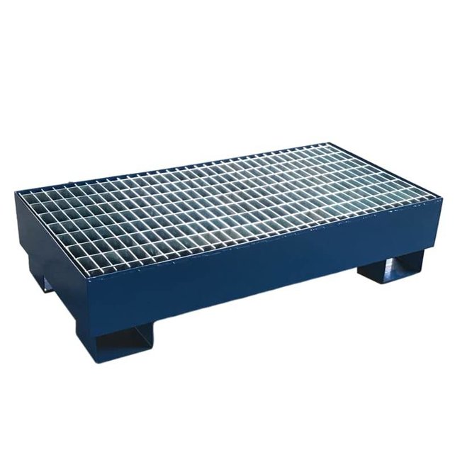 Containment Container from steel for 2x 200L Drums Galvanized rooster