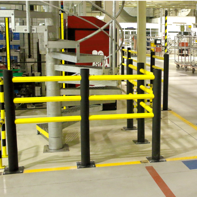 Traffic barrier SAFETY FENCE D-Flexx Delta 3 beams