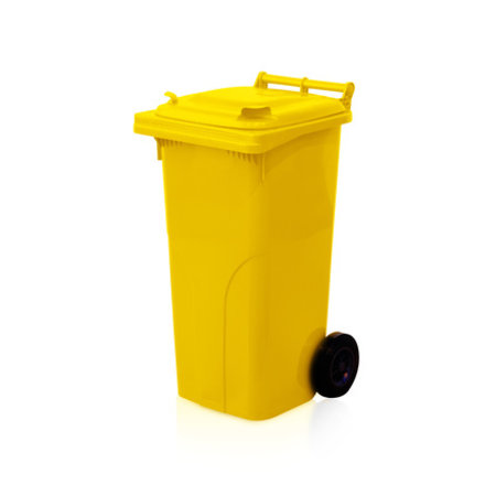 Afvalcontainer 120L Blauw Minicontainer Vuilnisbakken Op Wielen ...