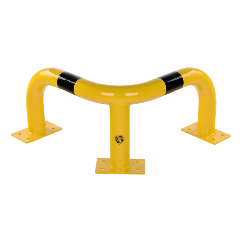 Impact corner protection from steel