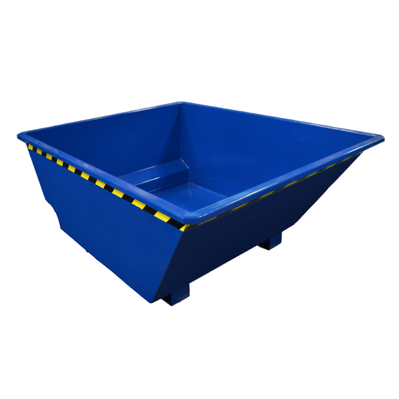 Chip Container 1500L Tipper Container UC-model for forklift