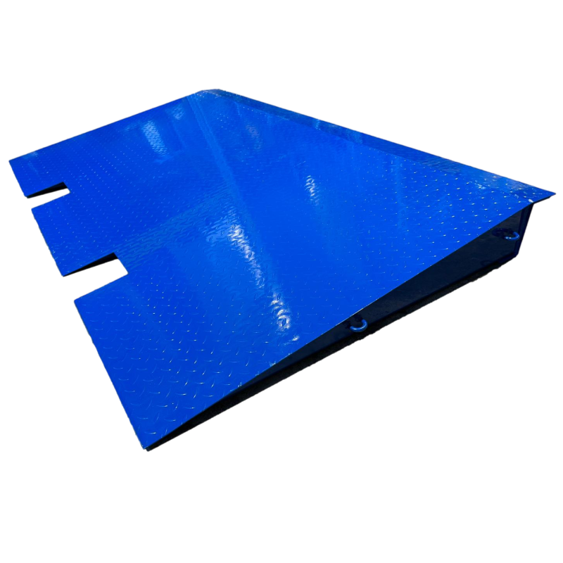 Loading platform ramp for sea container form steel 210x123.5x16 cm