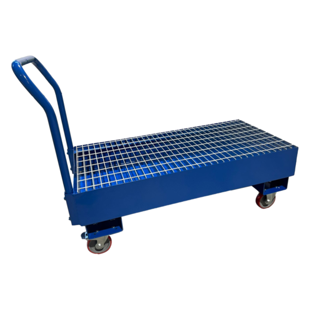 Containment Container from steel for 2x 200L Drums Galvanized rooster