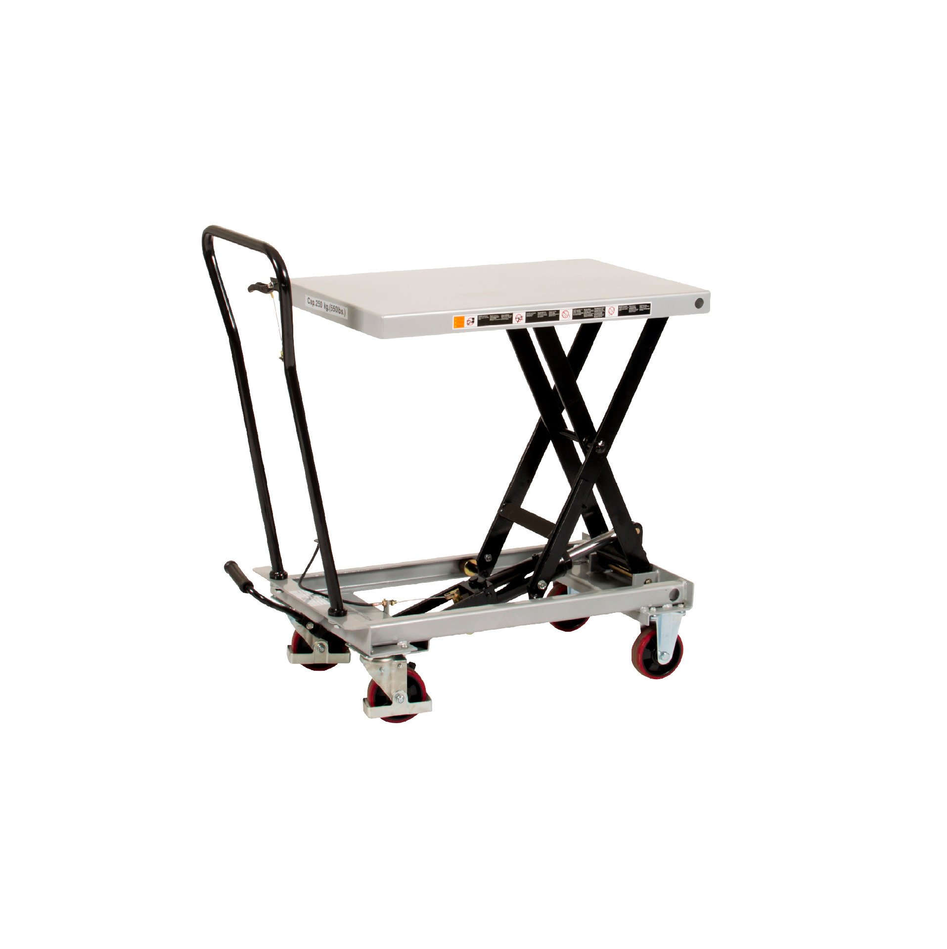 Lifting table mobile 500Kg lift up to 1000mm platform 1010x520mm