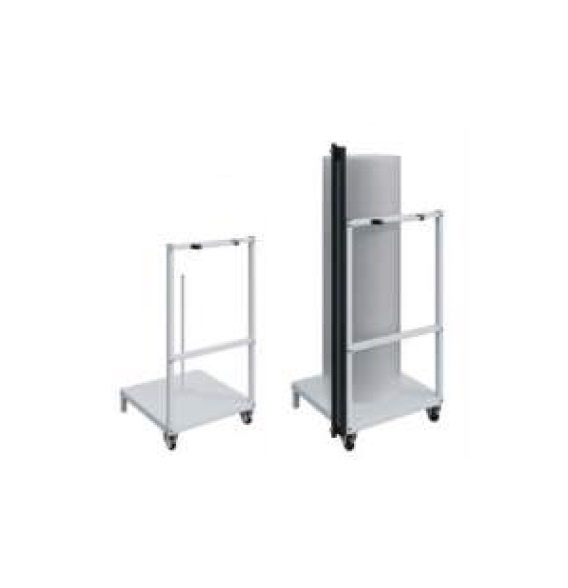 Mobile vertical roll dispenser