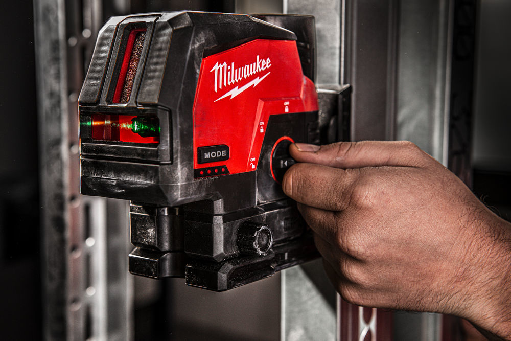 Milwaukee M12CLLP-301C groene kruislijnlaser/loodlaser - ZBM Nederland ...