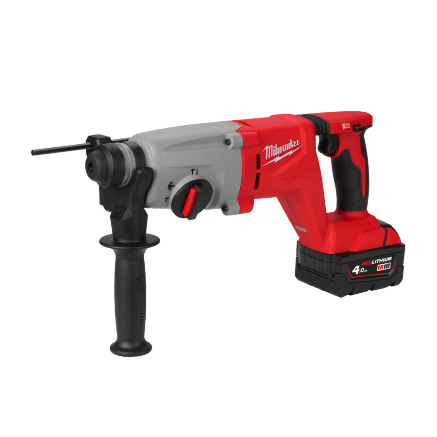 Milwaukee M18BLHACD26-402X brushless SDS-PLUS Combi Boorhame - ZBM ...